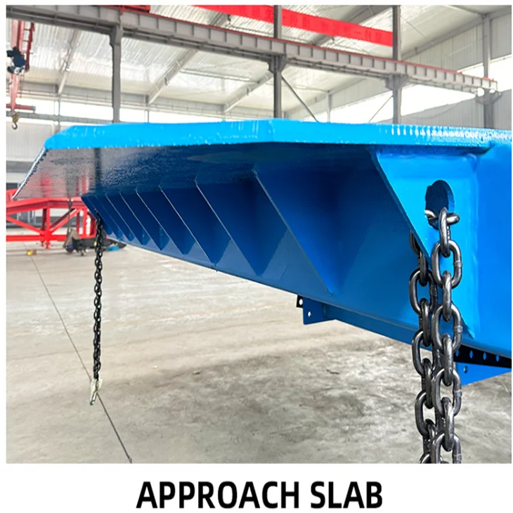 Container Cargo Unloading Platform Boarding Bridge Large Goods Vehicle ...