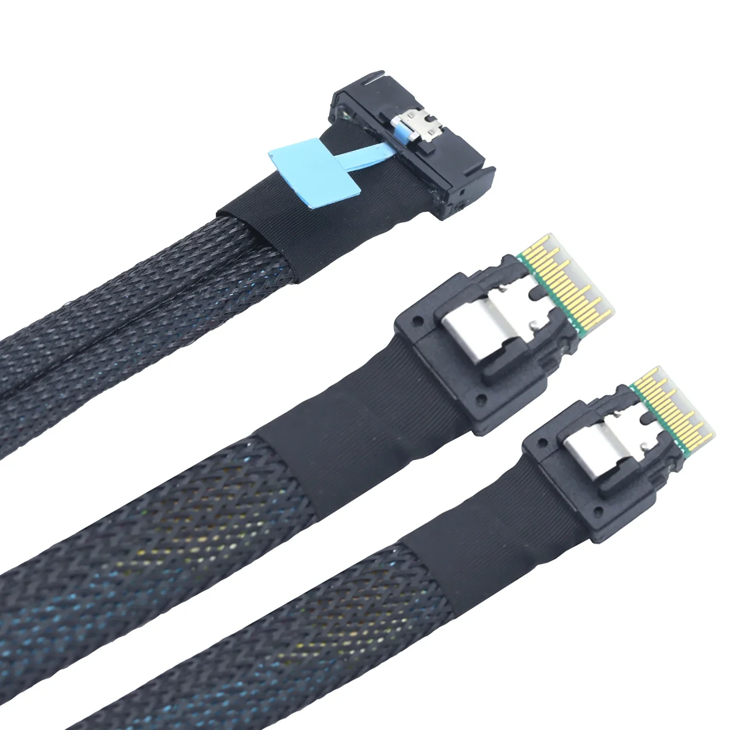 Gen5.0 PCIe Slimline SAS MCIO 8X/SFF-8654 4I Tinned Copper Server ...