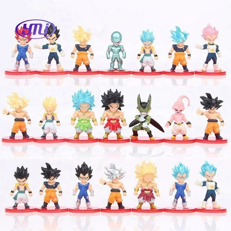 Wholesale Japanese 21 Design Ball Of Dragoned Z Figures Toys Pvc Action ...