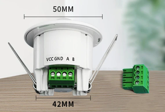 Automatic RS485 MODBUS 9V 12V 24V DC Human Detector PIR Motion Sensor ...