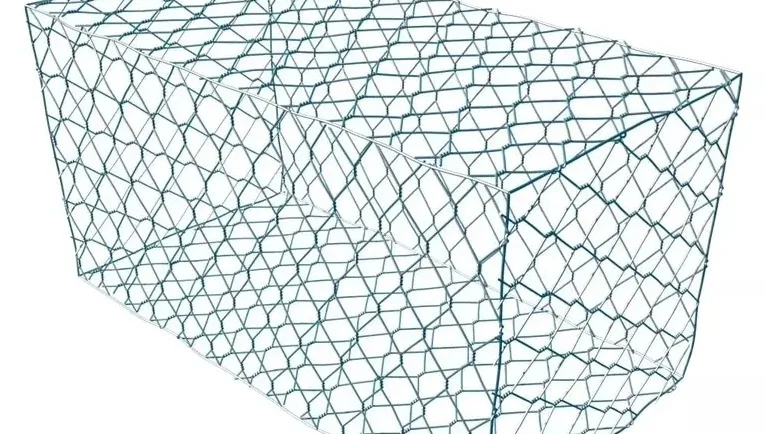 Gabion Wire Mesh Retaining Wall 2x1x1m Gabion Basket Landscape Stone ...