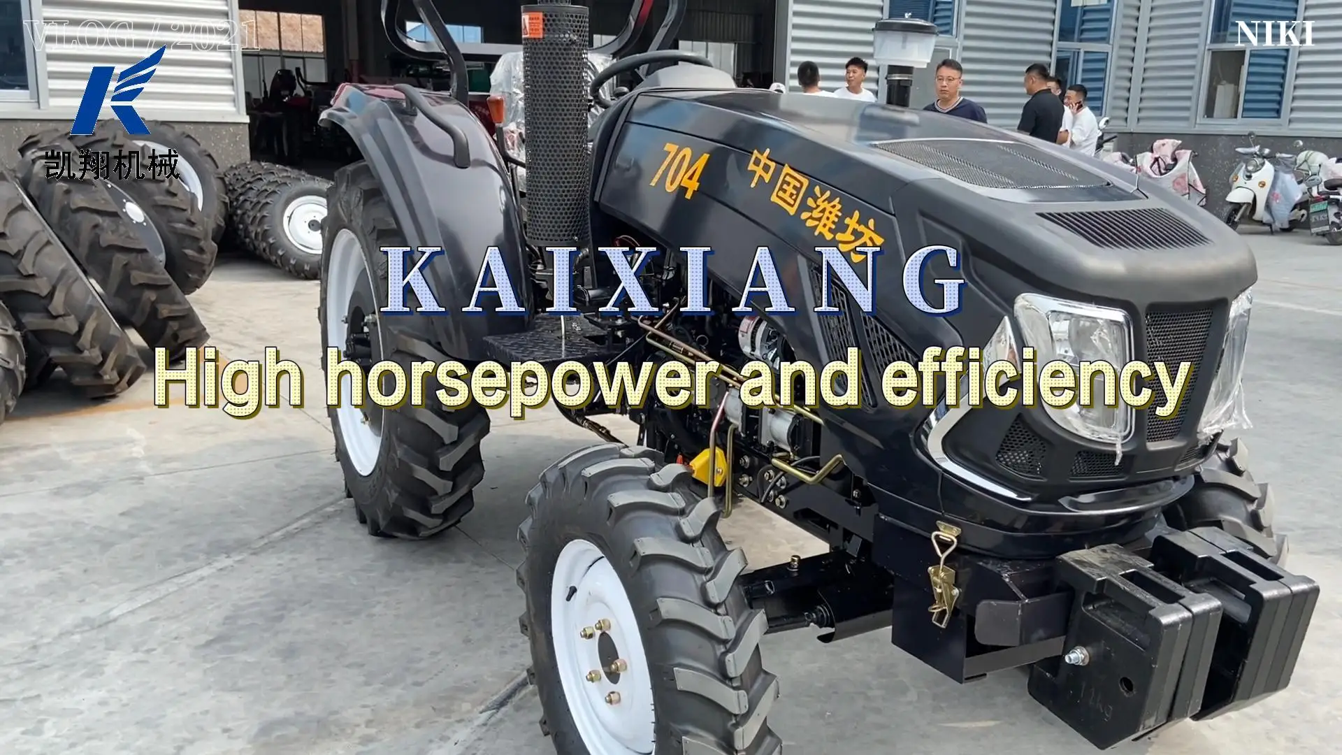 New Mini Farm Wheeled Tractor Agricultural Machinery 4 Wheel Driver 70 ...