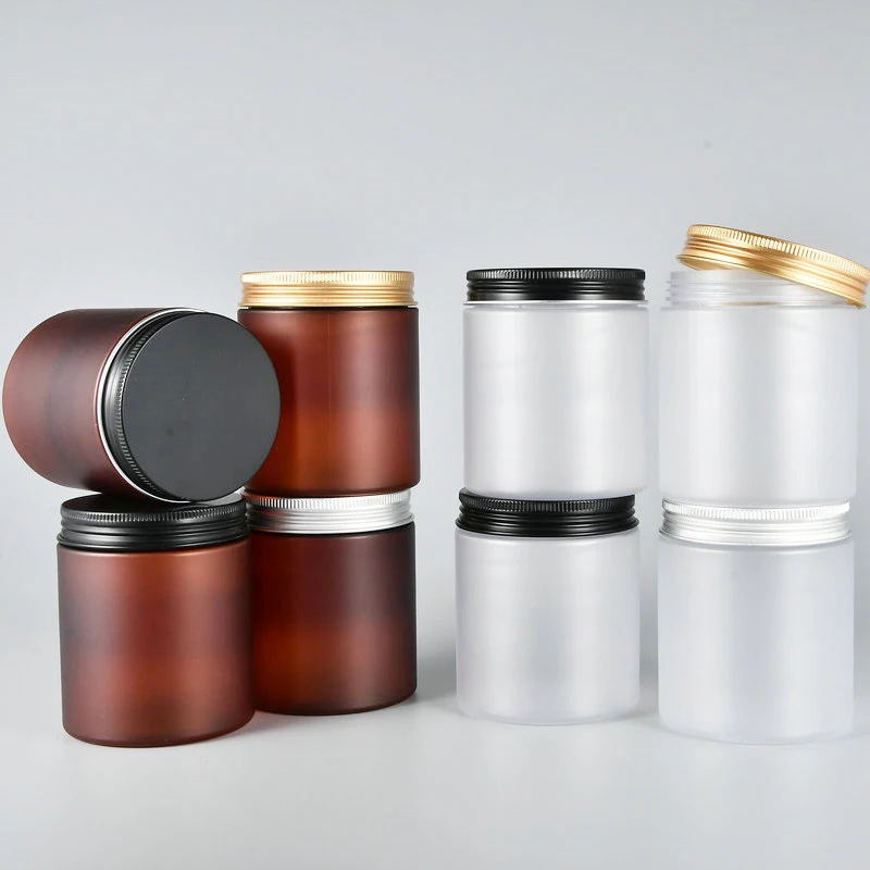 50g 100g 120g 150g 200g 250g 350g 500g Large Candy Amber Pet Containers ...