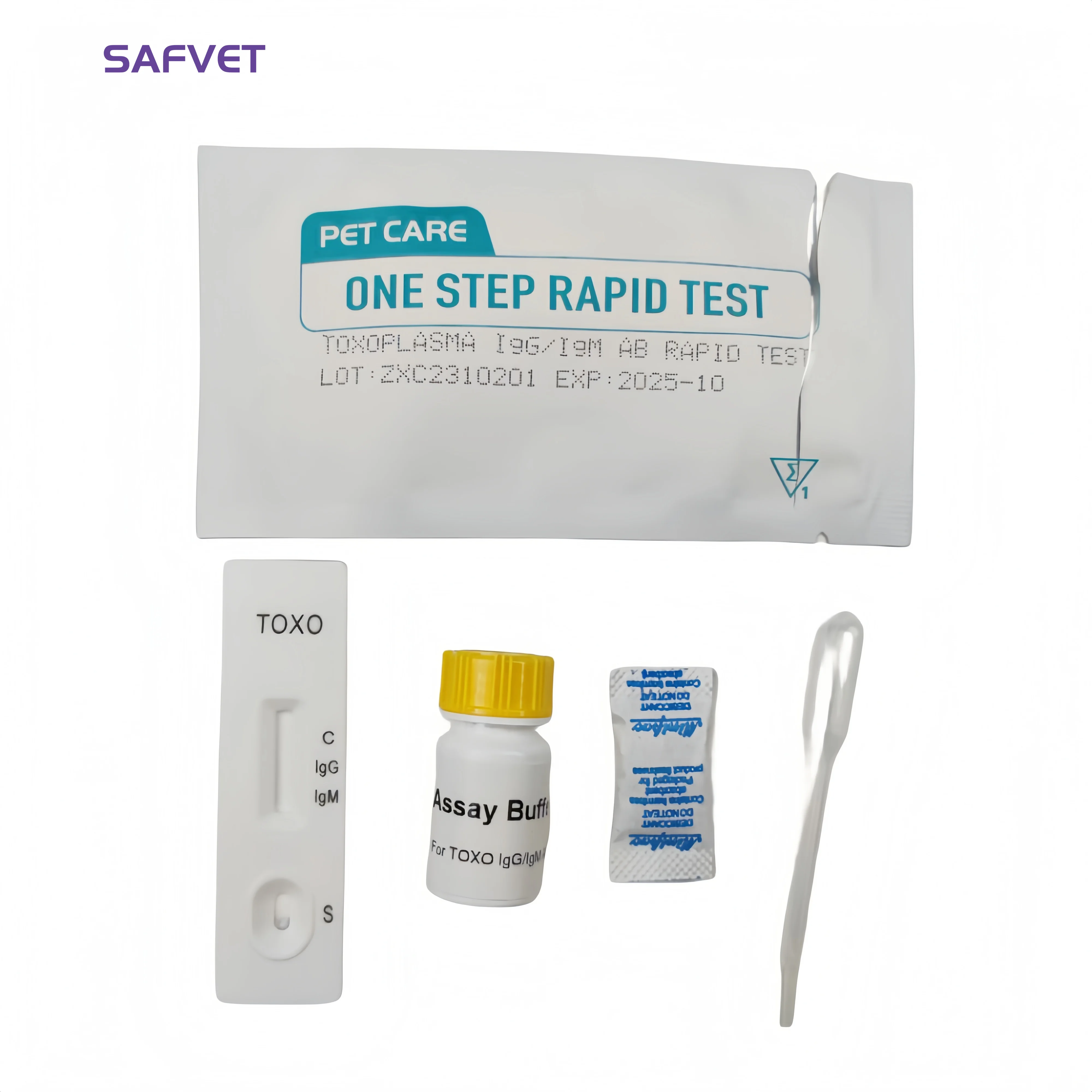 Canine Feline Toxoplasma Gondii Antibody Test Kit - 98% Accurate