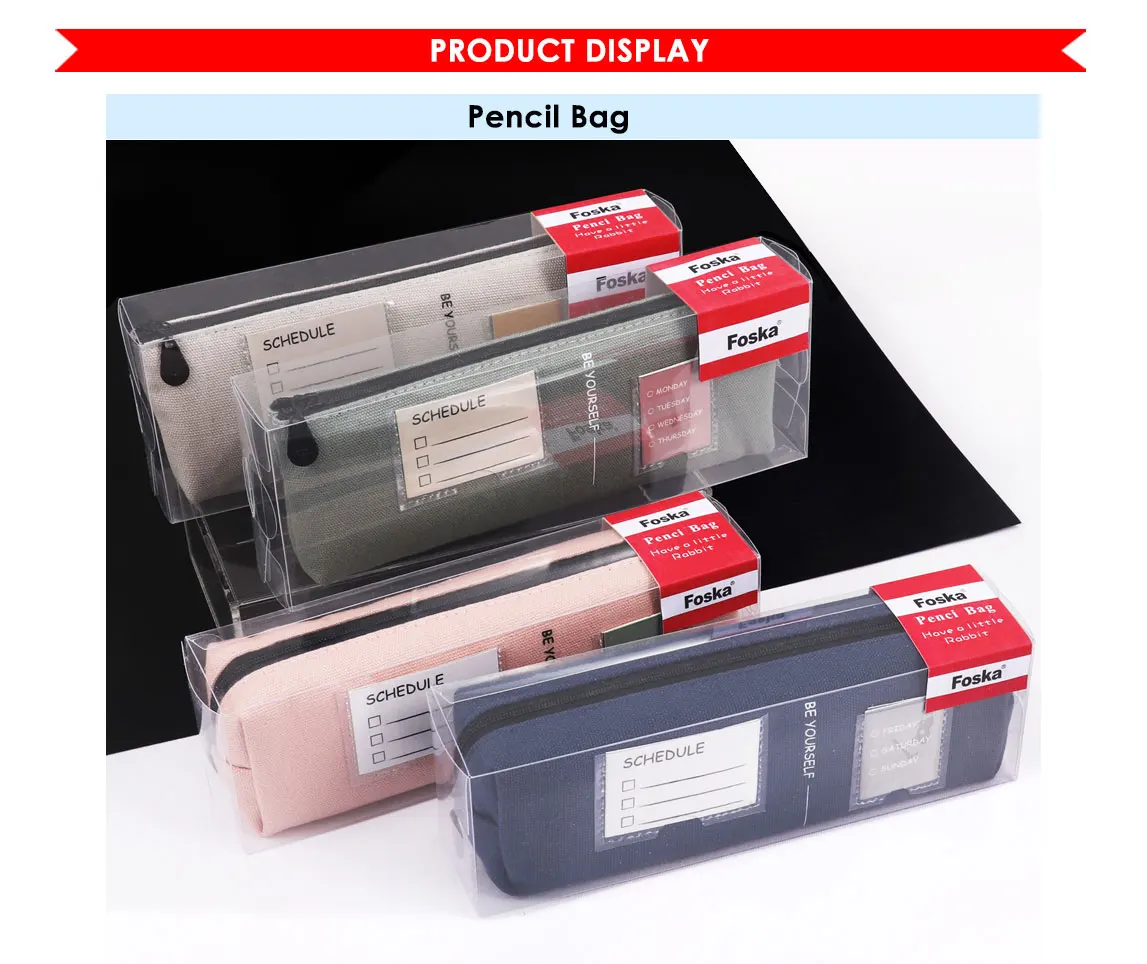 Foska Good Quality Cute Design Printing Lovely Kids Zipper School ...