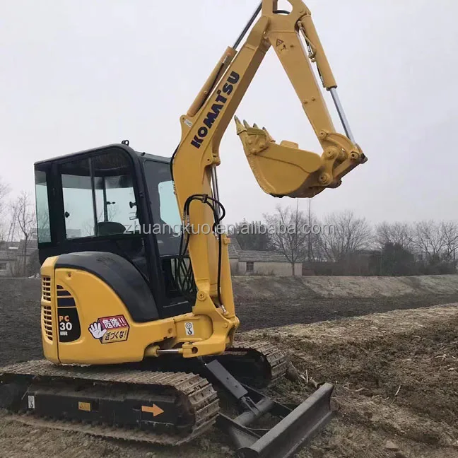 Japan Original Imported Komatsu Pc30 Used Crawler Excavator 3 Tons Mini Excavator For Sale - Buy ...