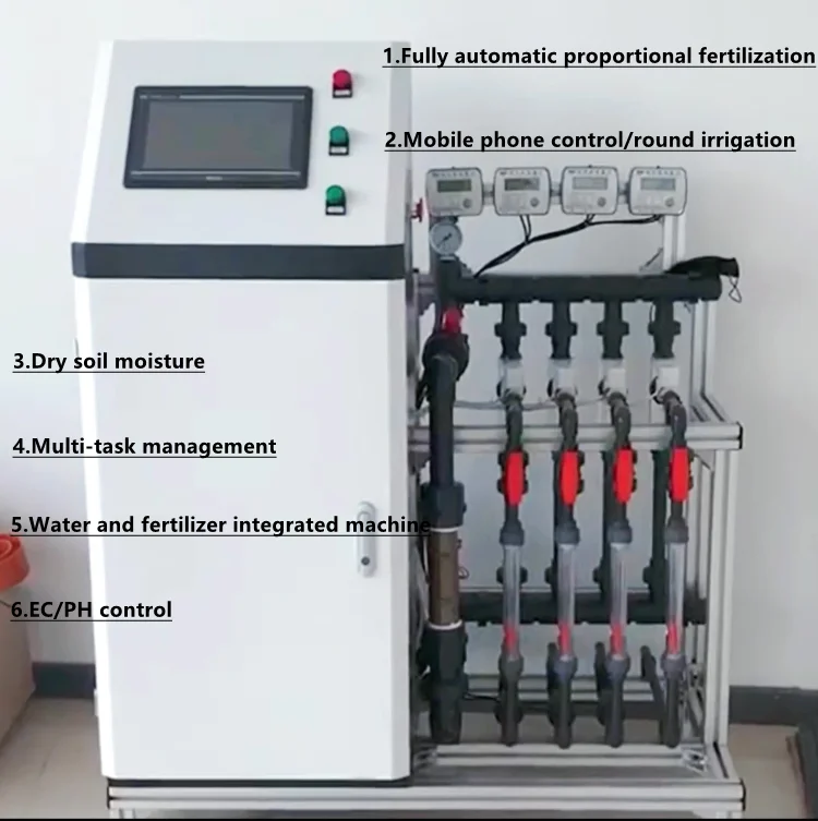 Automated Hydroponic System Intelligent Water And Fertilizer Integrated ...