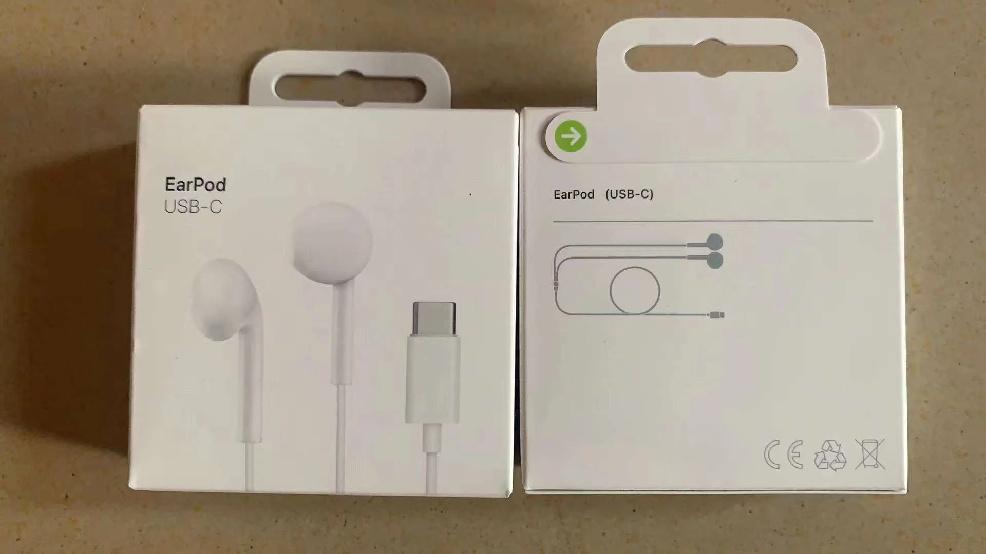 2023 New 1.2m Type C Earphone For Iphone In-ear Usb C Wired Earphone Handsfree Earpod For Iphone ...