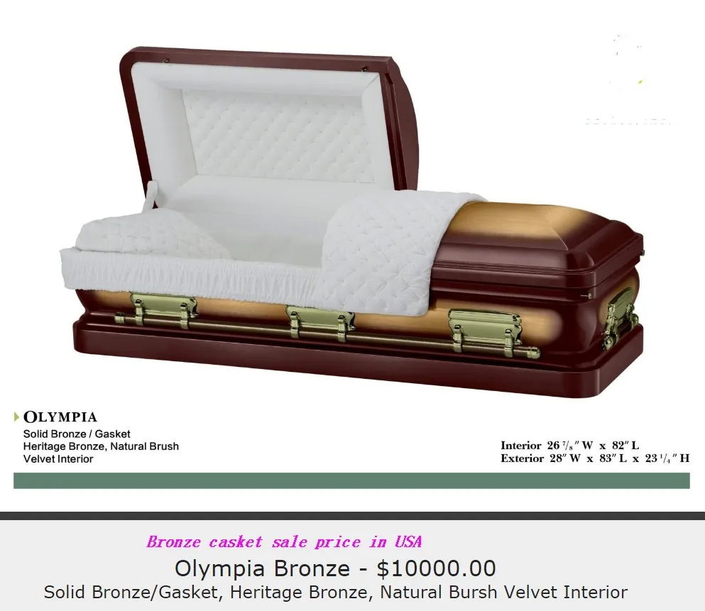 Affordable Solid Mahogany Adult Casket - American Style Coffin Prices ...