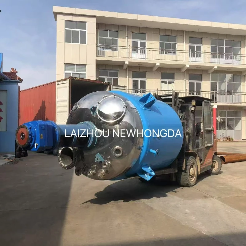 1000 L Batch Stirred CSTR Reactor New Agitator Mixer Stainless Steel ...