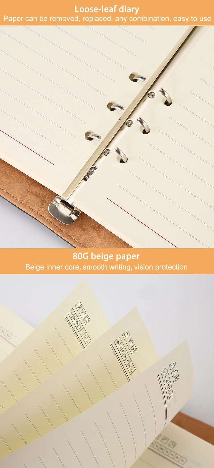 Custom LED Display Light Logo Rechargeable Notebook