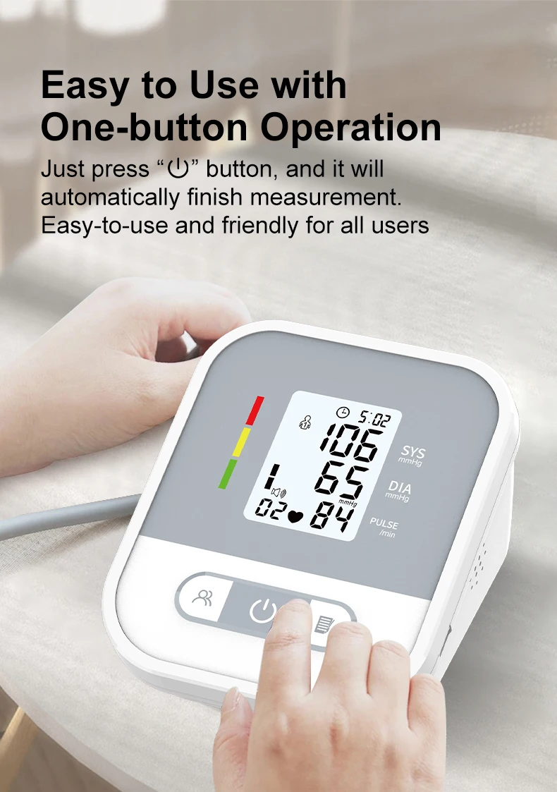 Automatic Digital Blood Pressure Monitor - Reliable & Accurate