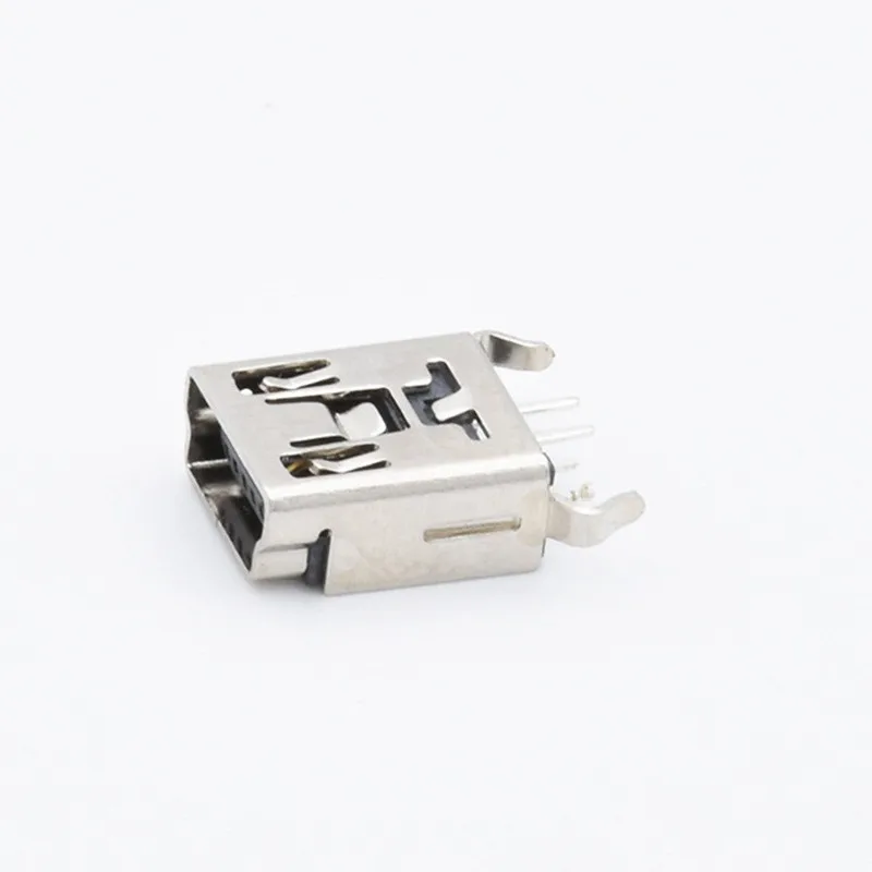 Mini USB Type B 5 Pin Female DIP Mounted Vertical USB Connector USB ...