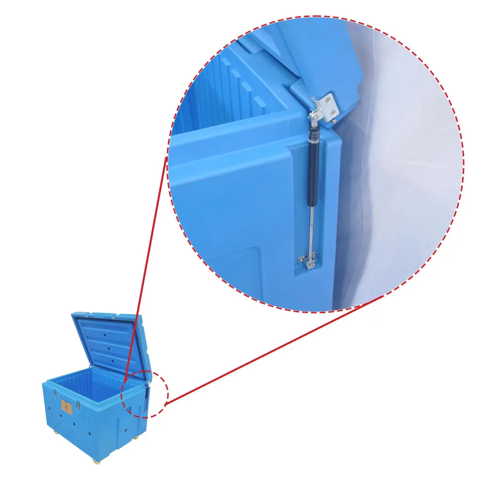 480L Dry Ice Chest Storage Box Plastic Container to Keep Low ...