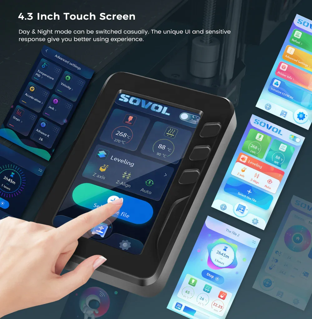 Sovol Sv06 Plus Fully Open Source 3d Printer 300*300*340mm Direct ...