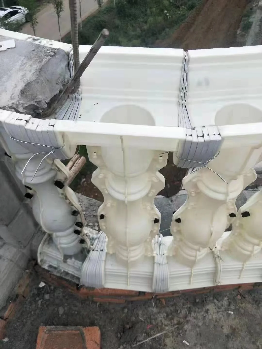 Concrete Baluster Handrail Fence Molds For Outdoor Garden Decoration ...