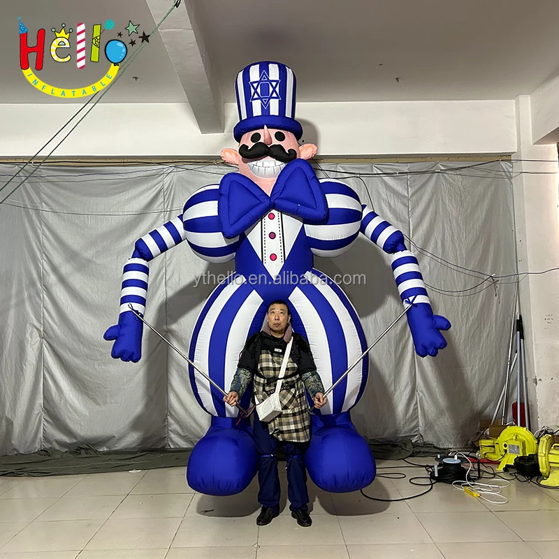 Customized Inflatable Parade Puppet Costume Inflatable Clown Costume ...