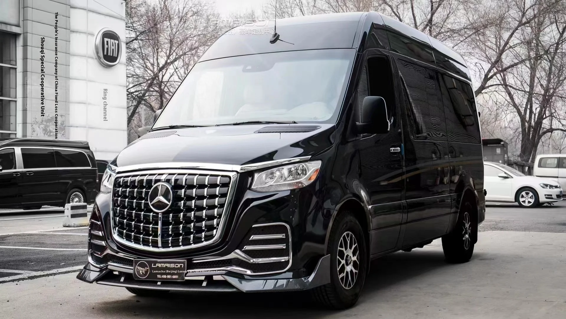 Mercedes Sprinter Body Kit Car Surround Includes Bumper and Car Grille ...