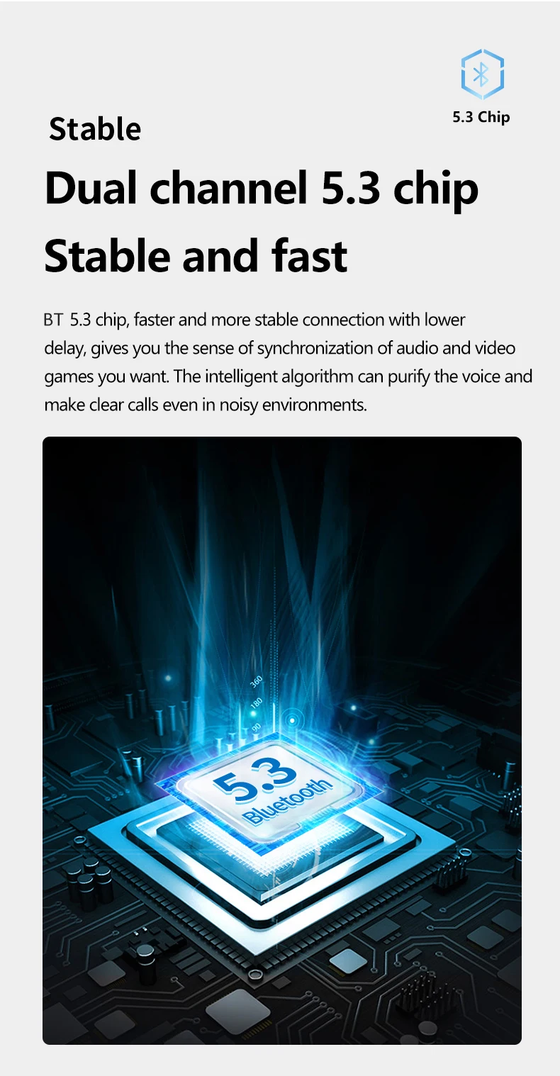 NEEXXT 2024 A520 TWS Wireless Earphones - Hifi Sound & ANC