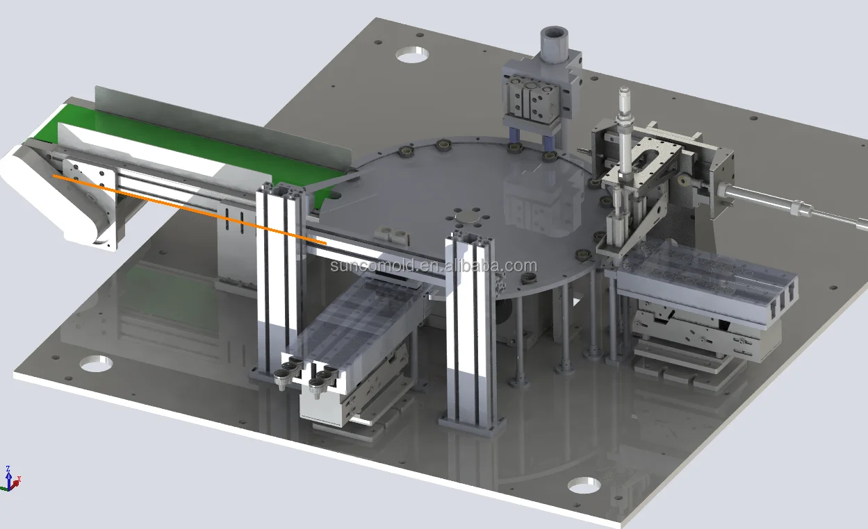 Two/three Parts Push Pull Cap Assembly Machine Spout Cap Automatic ...