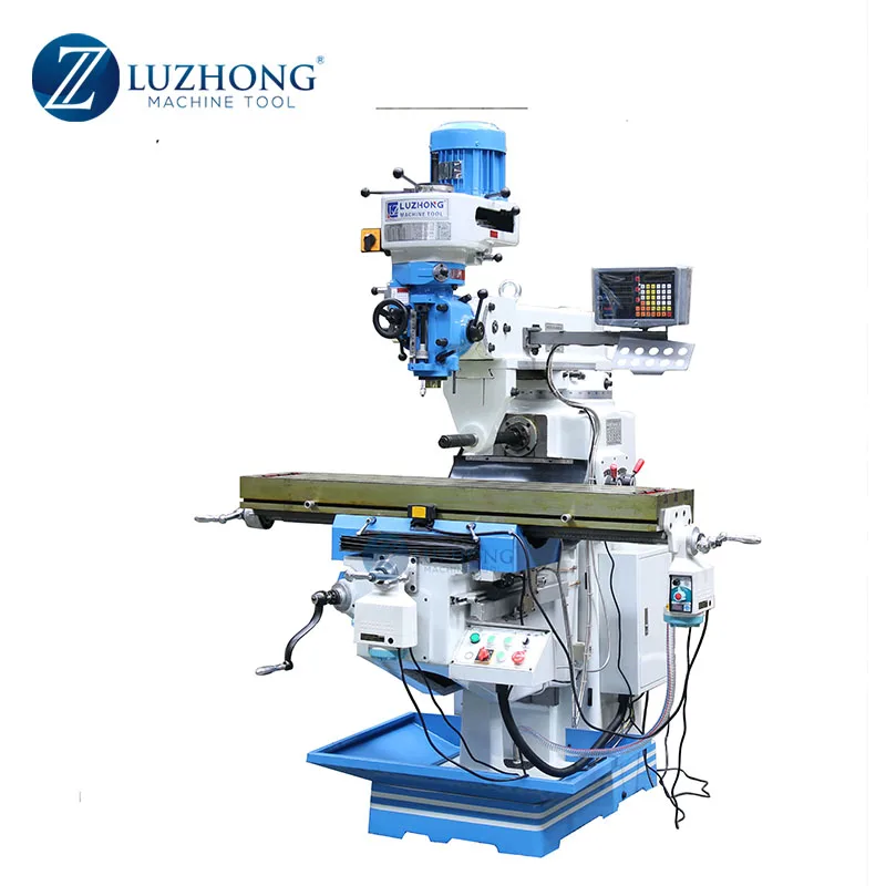 Vertical Taiwan Mini Universal Turret Milling Machine 5hw Variable ...