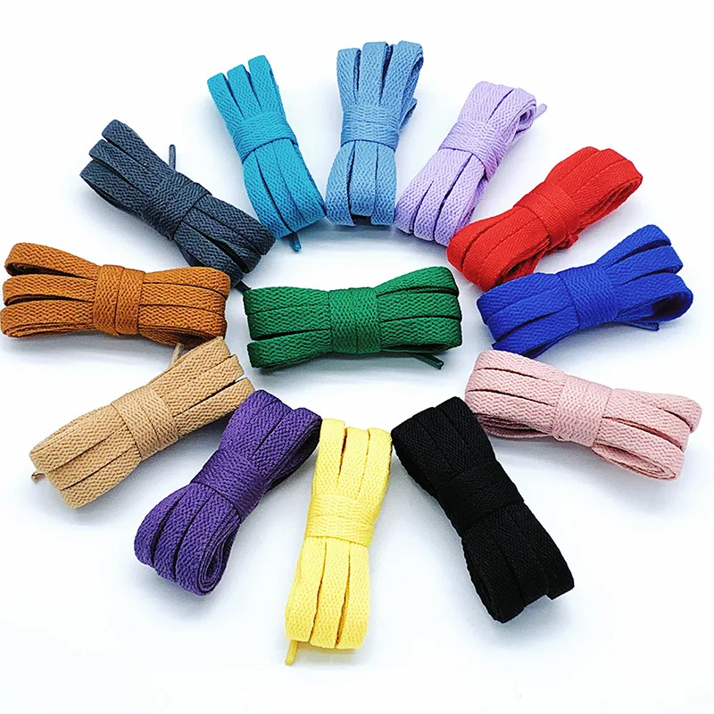 Alibaba.com: 8mm Flat Shoelaces, Colorful Decorative Polyester Laces ...