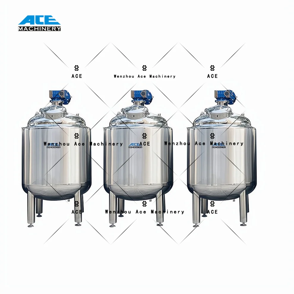 Industrial With Agitator 10000 Liters Continuous Stirred Tank Chemical ...