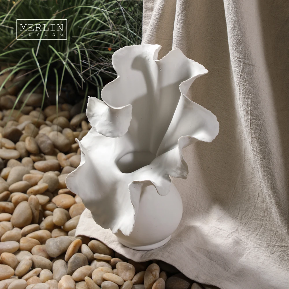 Merlin Living Handmade ceramic & porcelain vase for home decor wedding ...