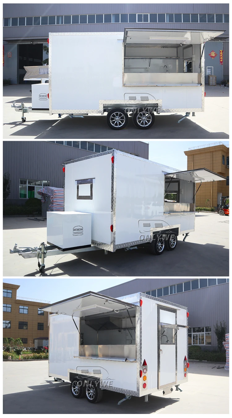 Professional Food Truck Manufacturer Taco Snack Machines Fruits Vending ...