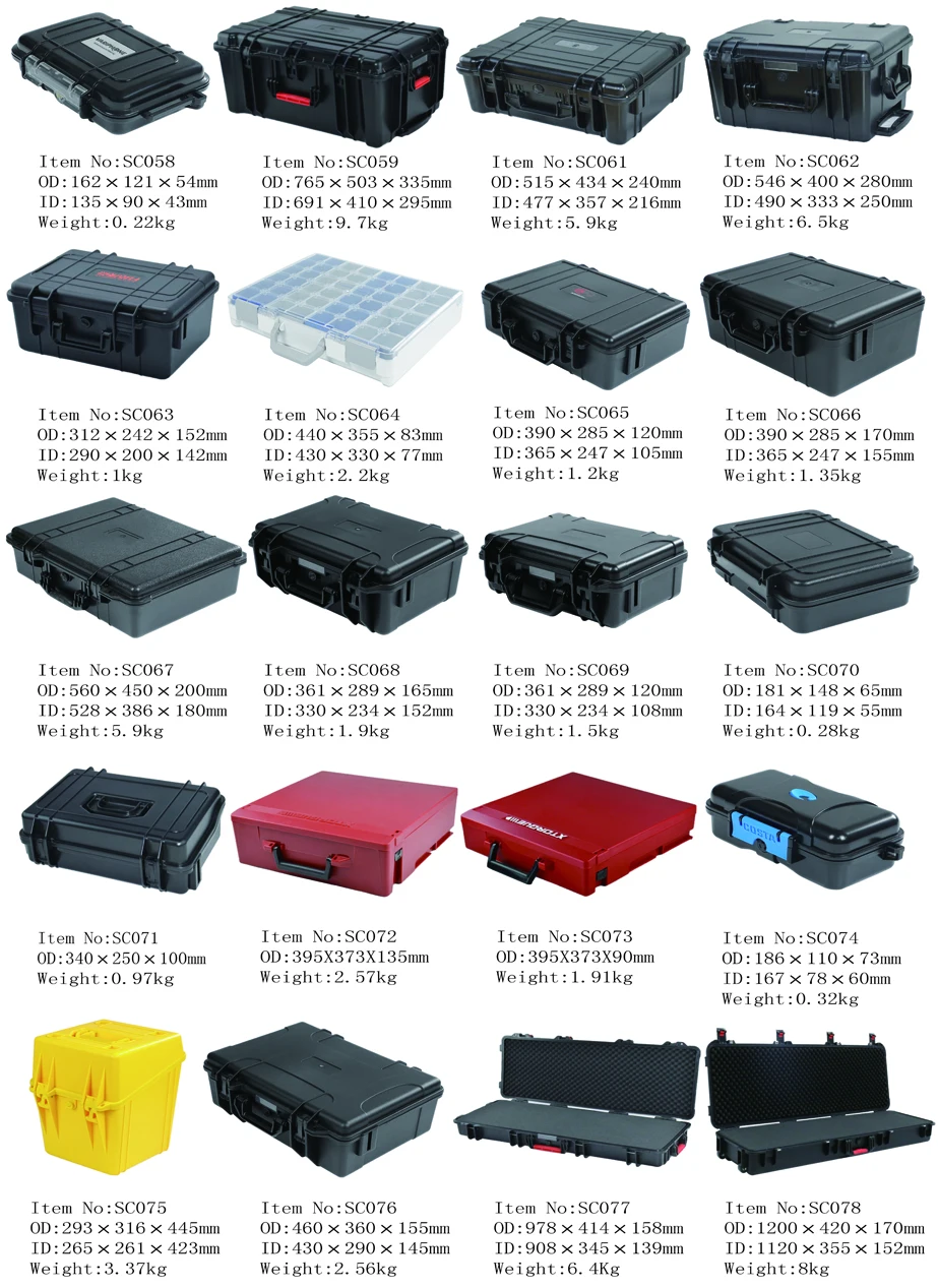 Pad Lockable Plastic Instrument Carrying Case - Buy Carrying Case ...