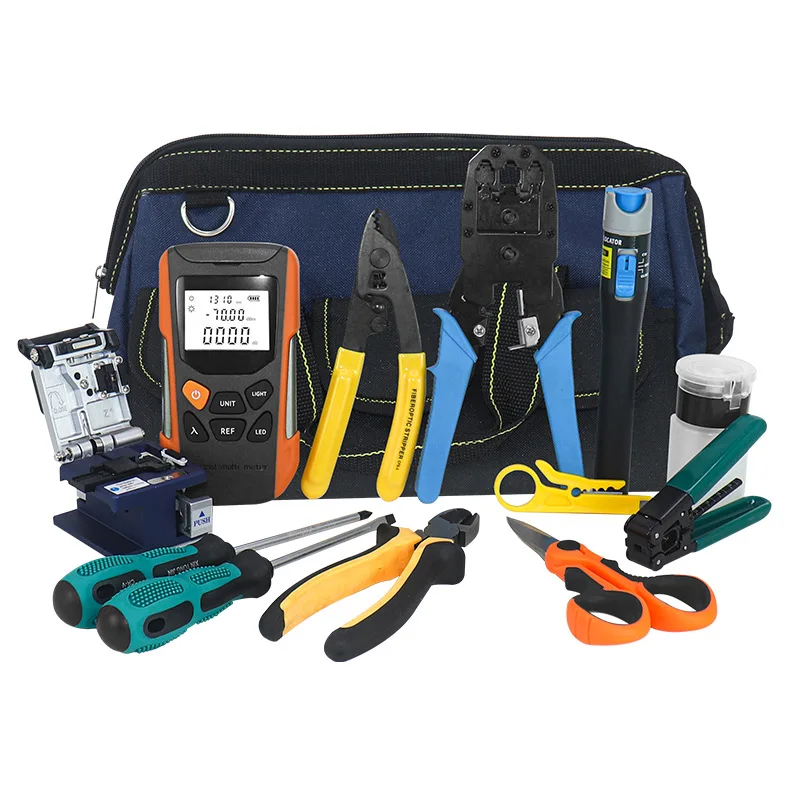 FCJ Fiber Optic FTTH Tool Kit - Precision and Reliability