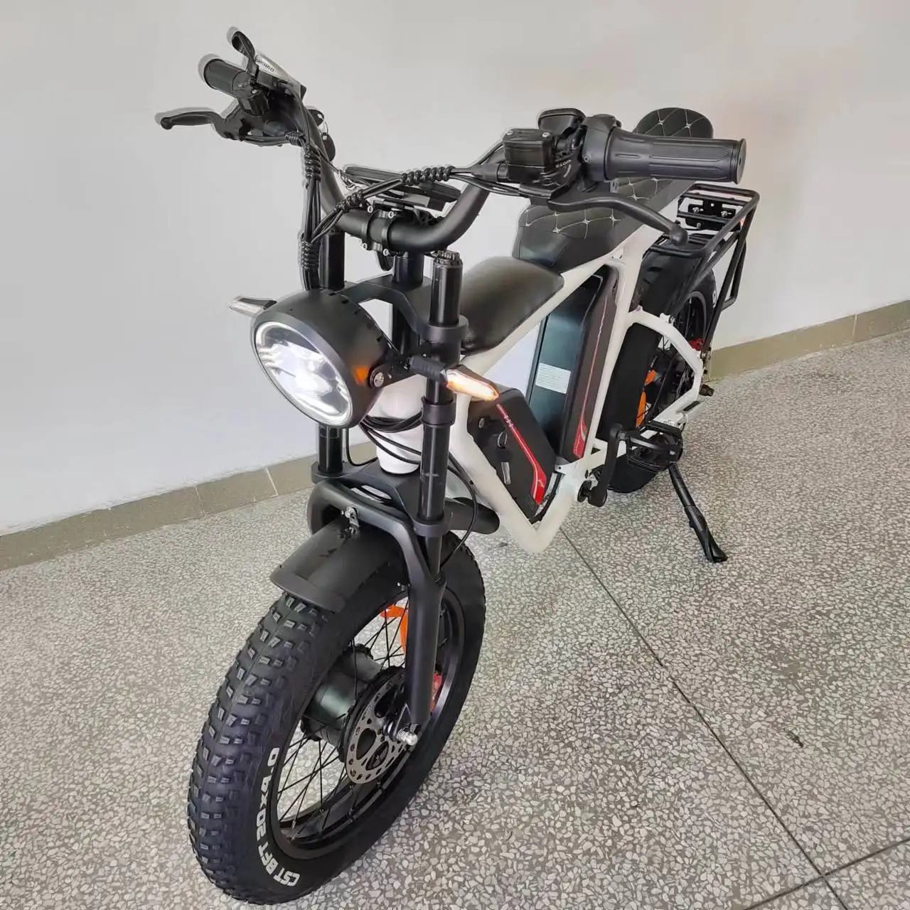 JYB Dual Motor Electric Bike - 2000W Power & Full Suspension