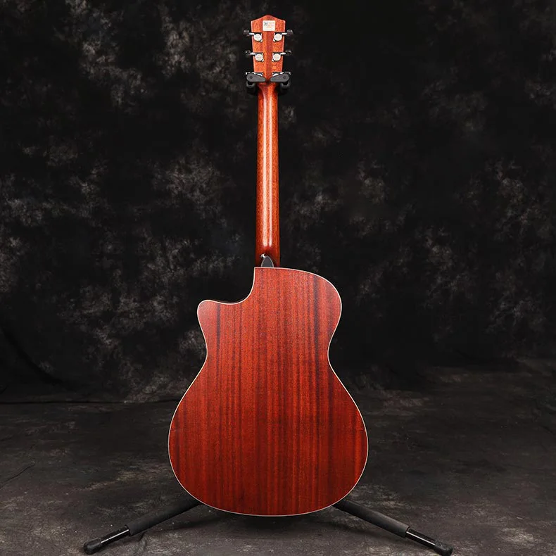 Gabriel Wholesaler Manufactured Gr-tbh Red Color Acoustic Guitar 41 ...