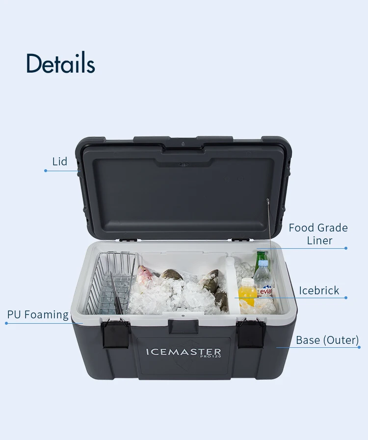 Icemaster Pro 120l Cooler Fresh Food Insulation Large Storage New ...