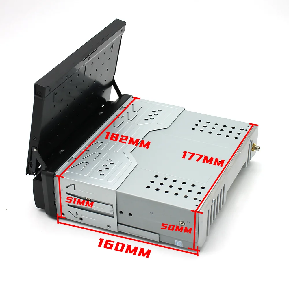 1 Din Android Car Radio Retractable Screen Autoradio Universal Car Mp5 ...