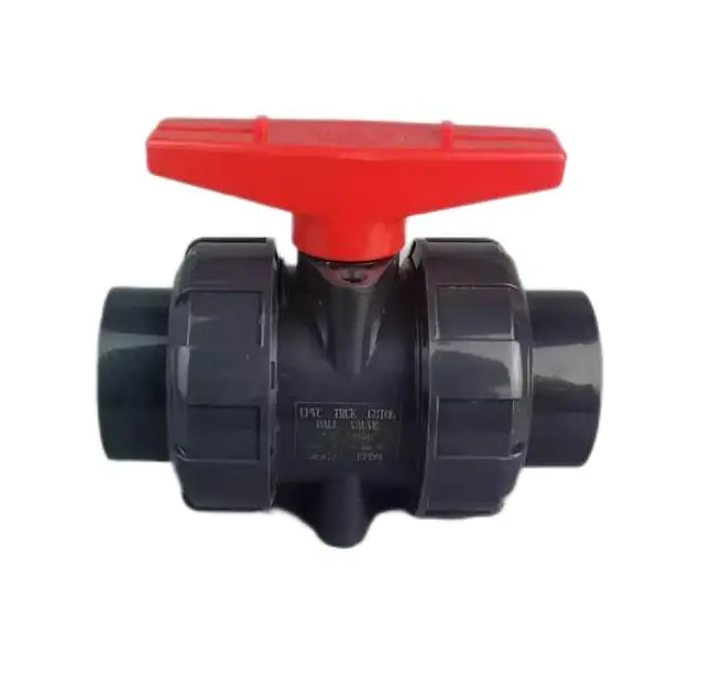 UPVC Loose Ball Valve PVC Double - GOGO Quality & Support