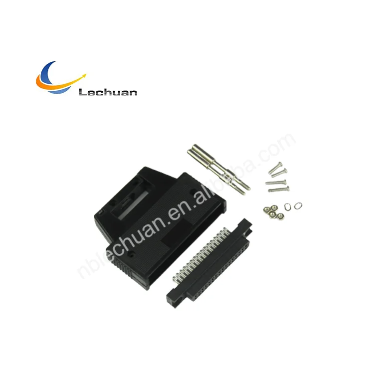 40p Mitsubishi Fujitsu A6con1 Servo Motor Plc Module I/o Connector Scsi ...