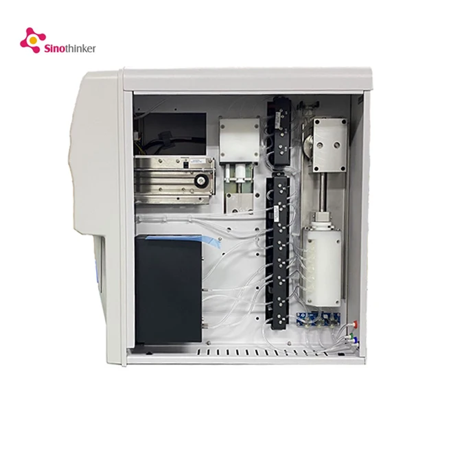 Touch Screen Hematology Analyzer Vet Wbc Rbc Clinical Test Machine Full ...