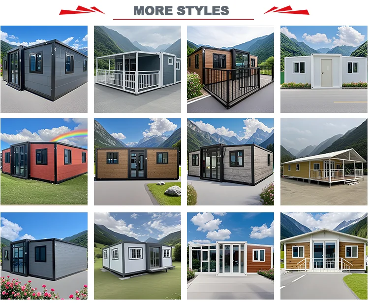 40ft 20ft Luxury Prefab Villa - Expandable & Portable Home