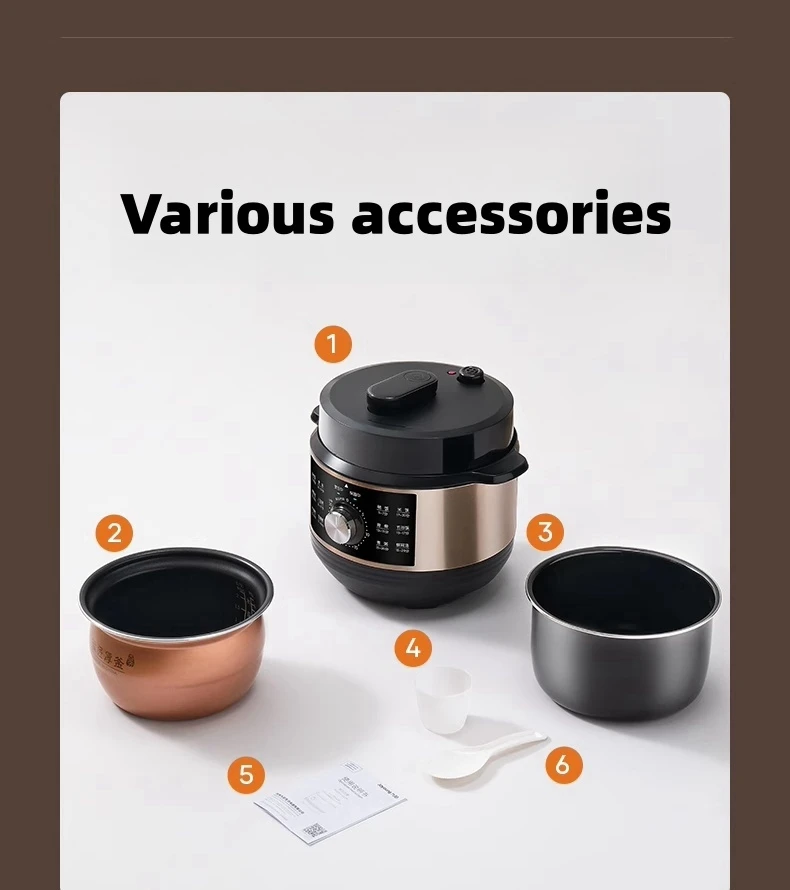 60 minutes timer control custom rice cooker dual use household EU ...