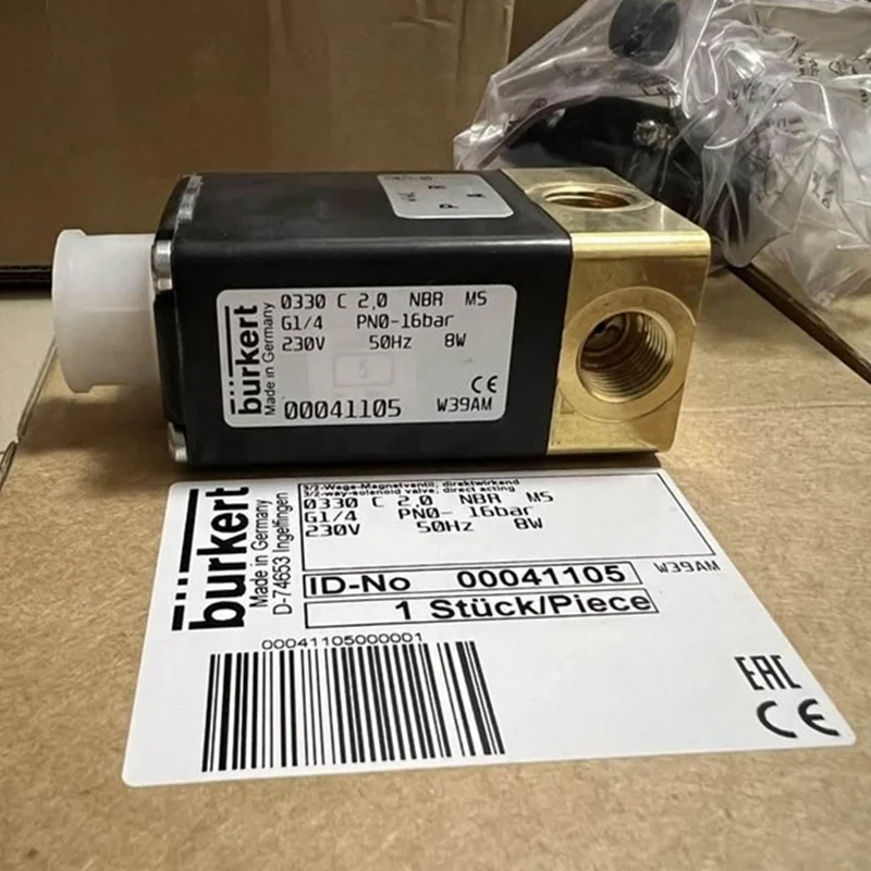 BURKERT TYPE 0330 3/2 NO.00269525 Solenoid Valve - Reliable Hydraulics