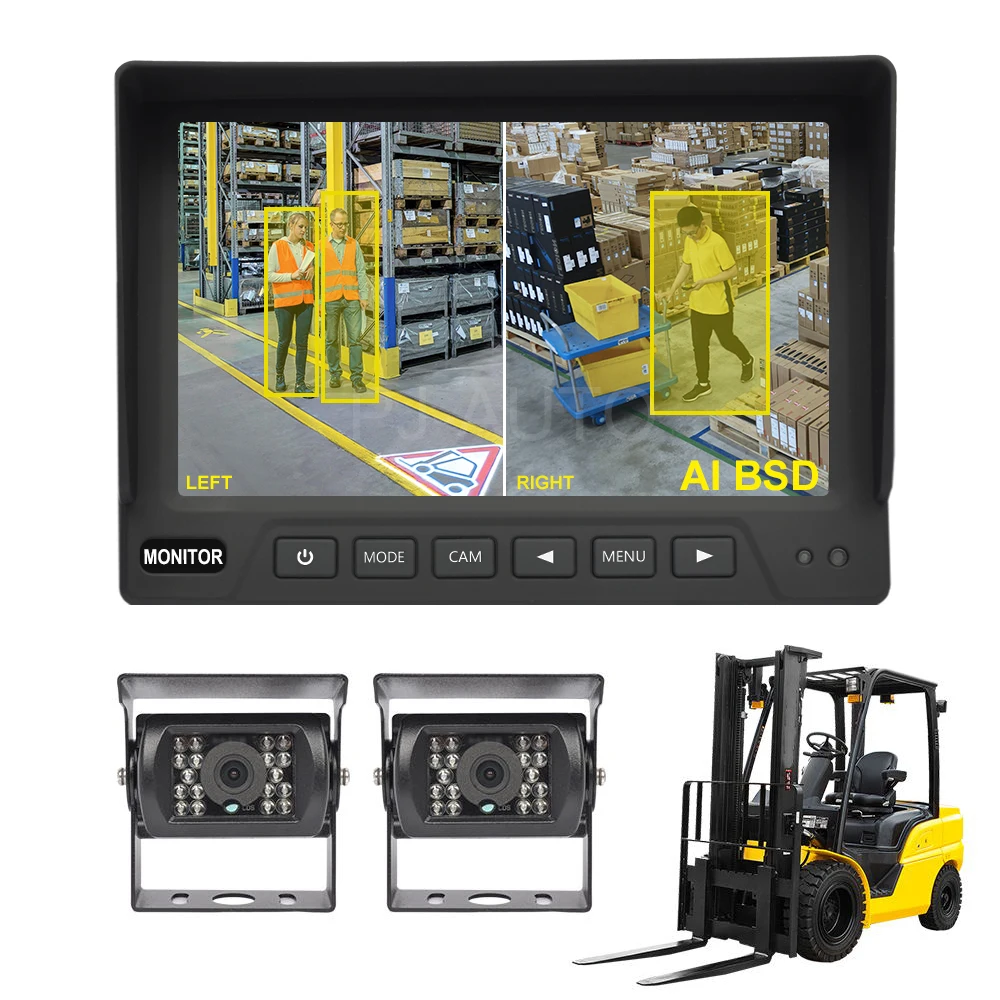 PJAUTO AI BSD Blind Spot Detection System Vehicle and Pedestrian Active ...