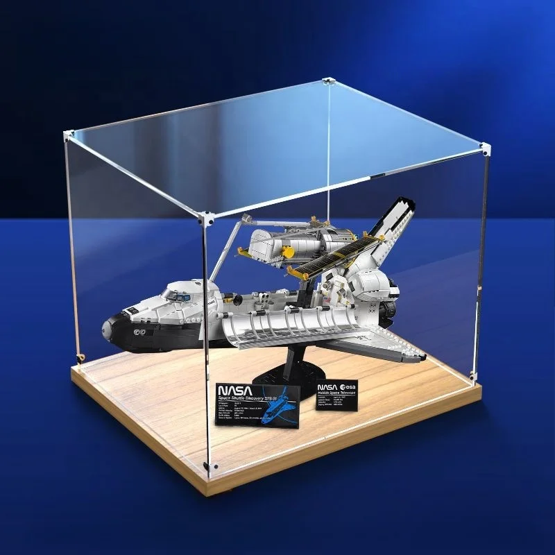 Clear Acrylic Display Case,Dustproof Protection Showcase Organizer For ...