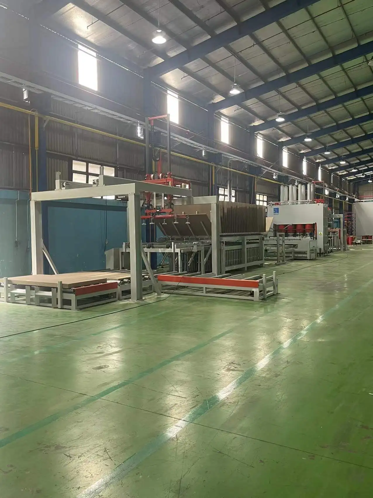 High efficiency semi-automatic short cycle lamination melamine paper ...
