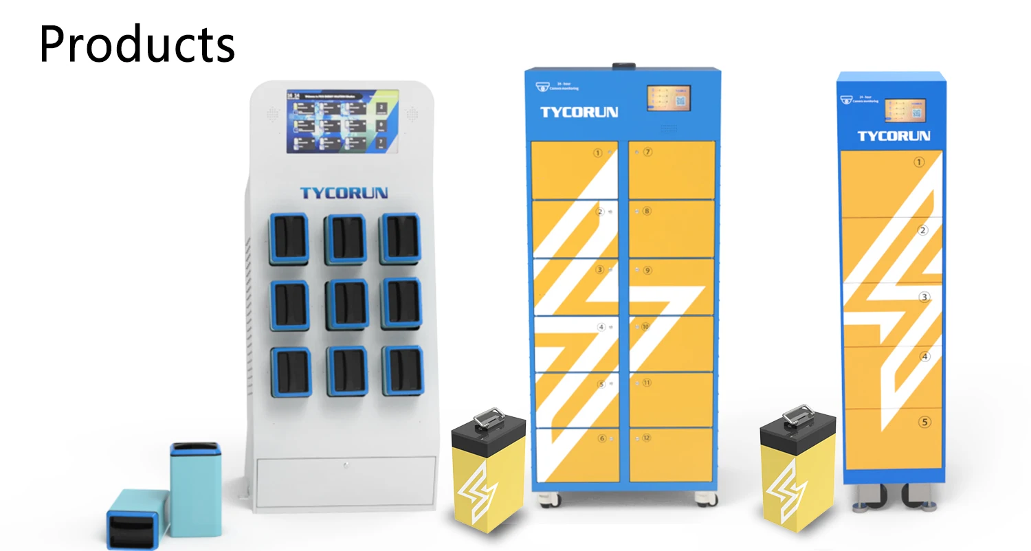 Tycorun Battery Swapping Cabinet Motorcycle Ev Bike Lithium Battery ...