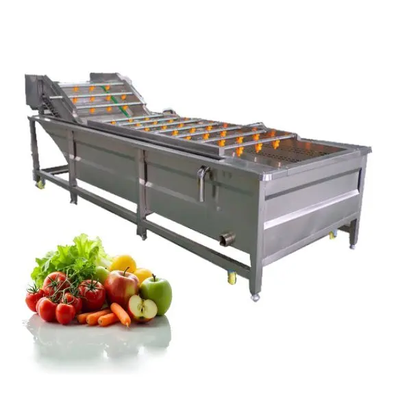 Commercial Restaurant Vegetable Bubble Washer Potato Cassava Apple ...