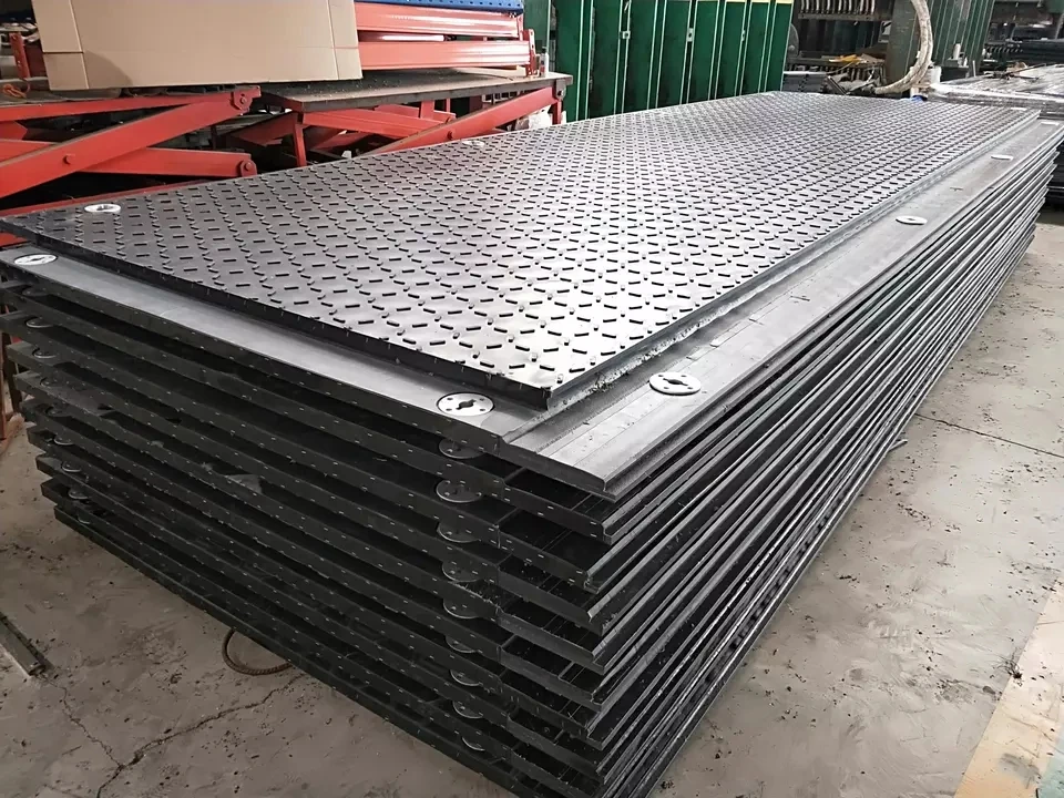 Interlocking Heavy Duty Excavator Ground Mat - Anti-slip