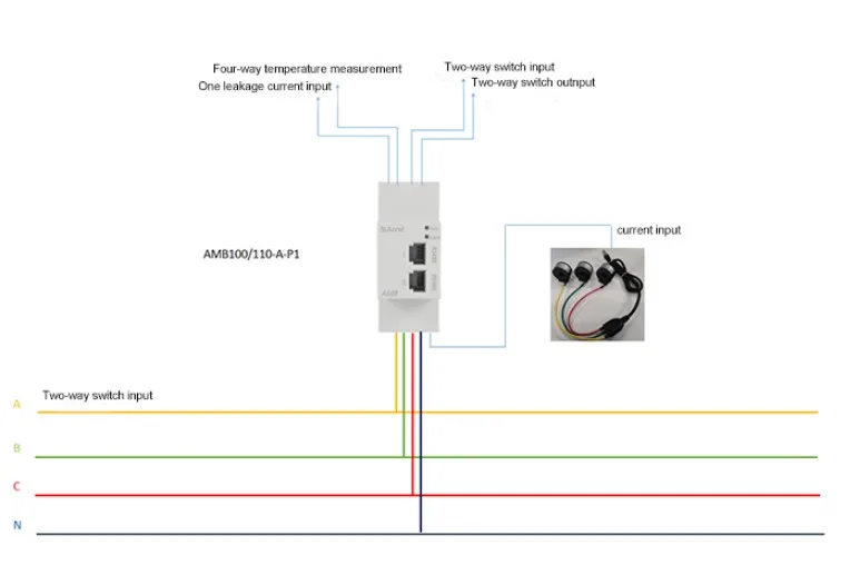 Acrel Dc Circuit Busbar Monitoring Device Amb100-d/w(-p1) Dc 1 Loop ...