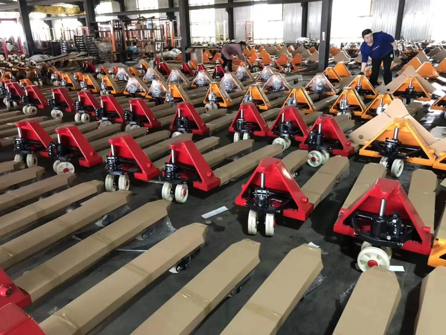 2000KG Manual Pallet Truck Hand Pallet Truck with Scale| Alibaba.com