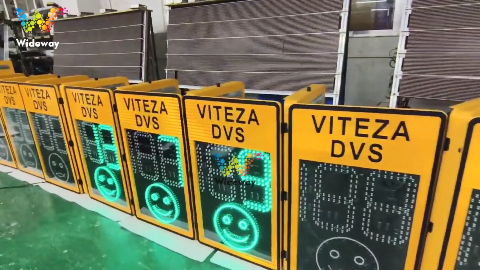 Variable Message Solar Vms Radar Speed Limit Sign With Led Display - Buy Solar Radar Speed Sign ...